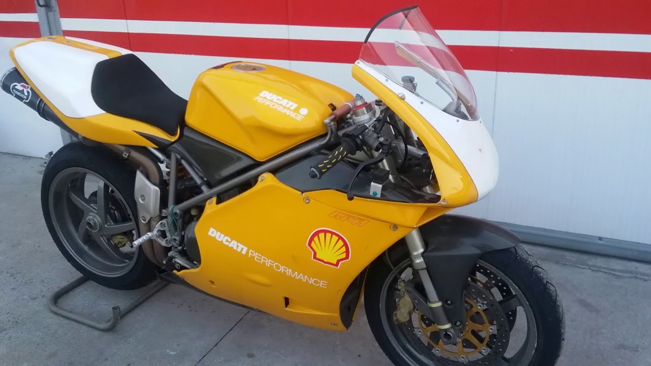 Ducati 748 SP 1997 km 21.000 by GPM - YouTube
