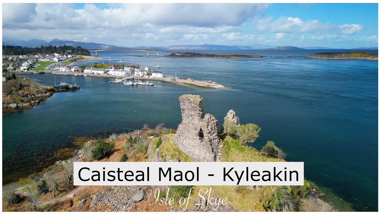 Caisteal Maol, Kyleakin - Isle of Skye (Scotland) DJI Mini 3 Pro ...