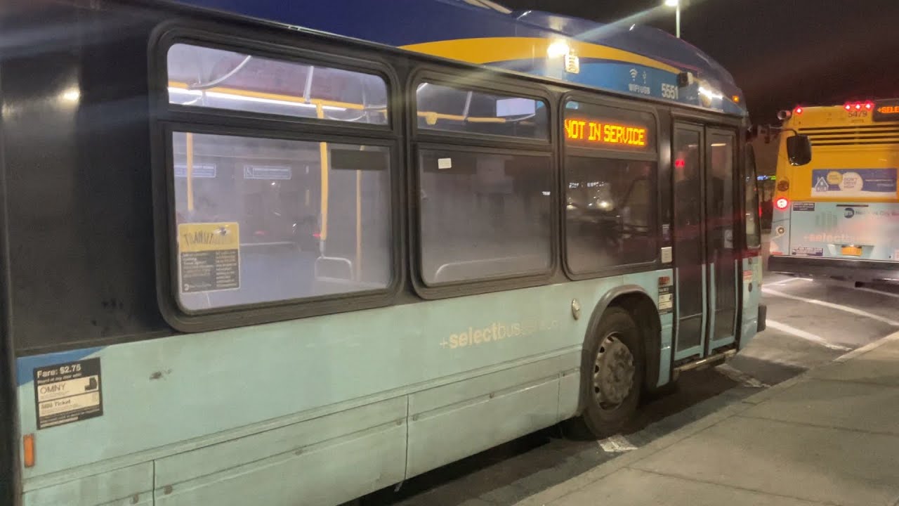 MTA Bus: 2018 NovaBus LFSA #5551 On The Bx12 +SBS Bus Ride - YouTube