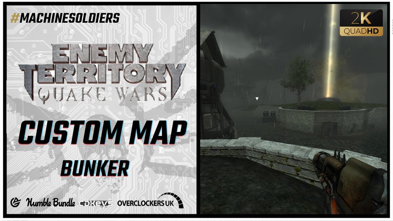 Enemy Territory Quake Wars custom maps: Bunker [1440p] [2021] - YouTube