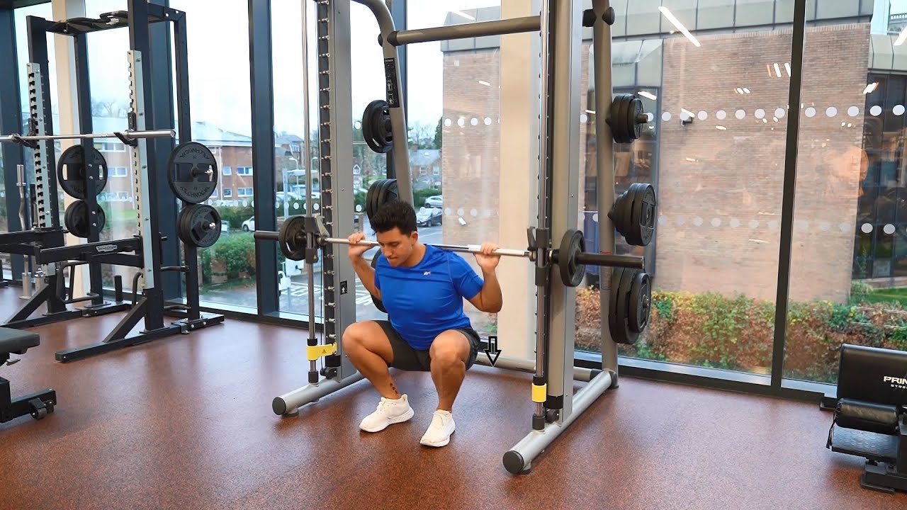 Smith Machine Back Squat | Machine | Strength and Conditioning ...