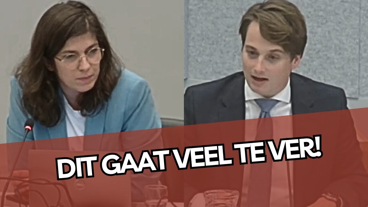 PVV'er Heutink pakt linkse boom-knuffelaar aan! 'Dit gaat veel te ver ...