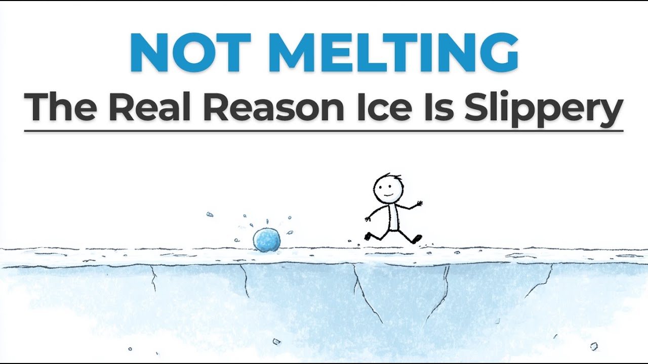 Why Is Ice Slippery? (It’s Not Water!) - YouTube