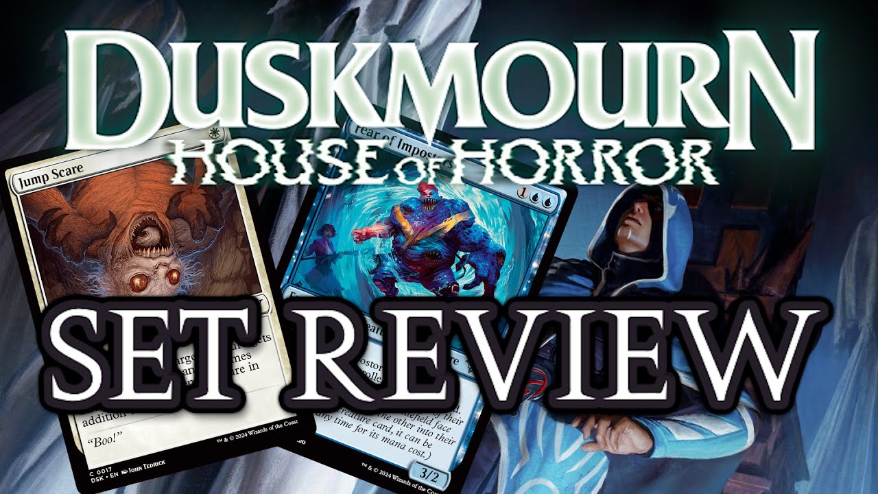 Duskmourn Limited Set Review |⚪White and Blue🔵| Commons/Uncommons - YouTube