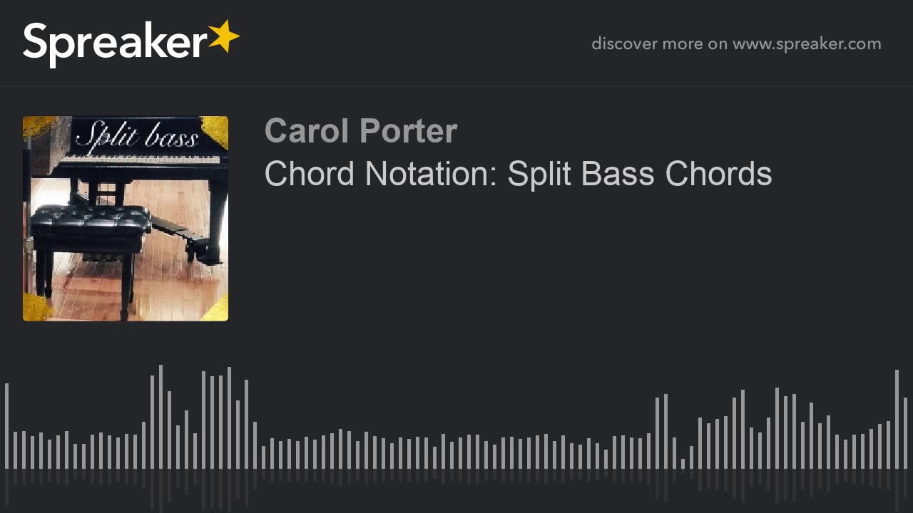 Chord Notation: Split Bass Chords - YouTube