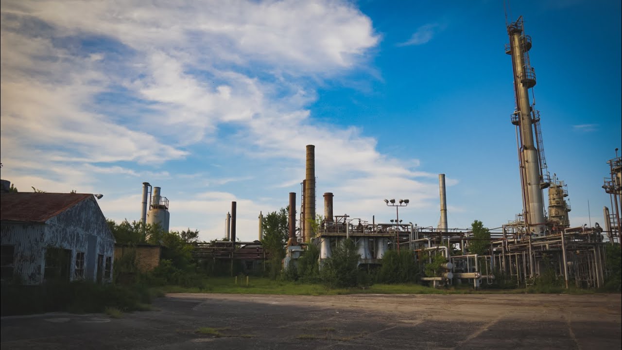 MASSIVE Abandoned Oil Refinery! - YouTube