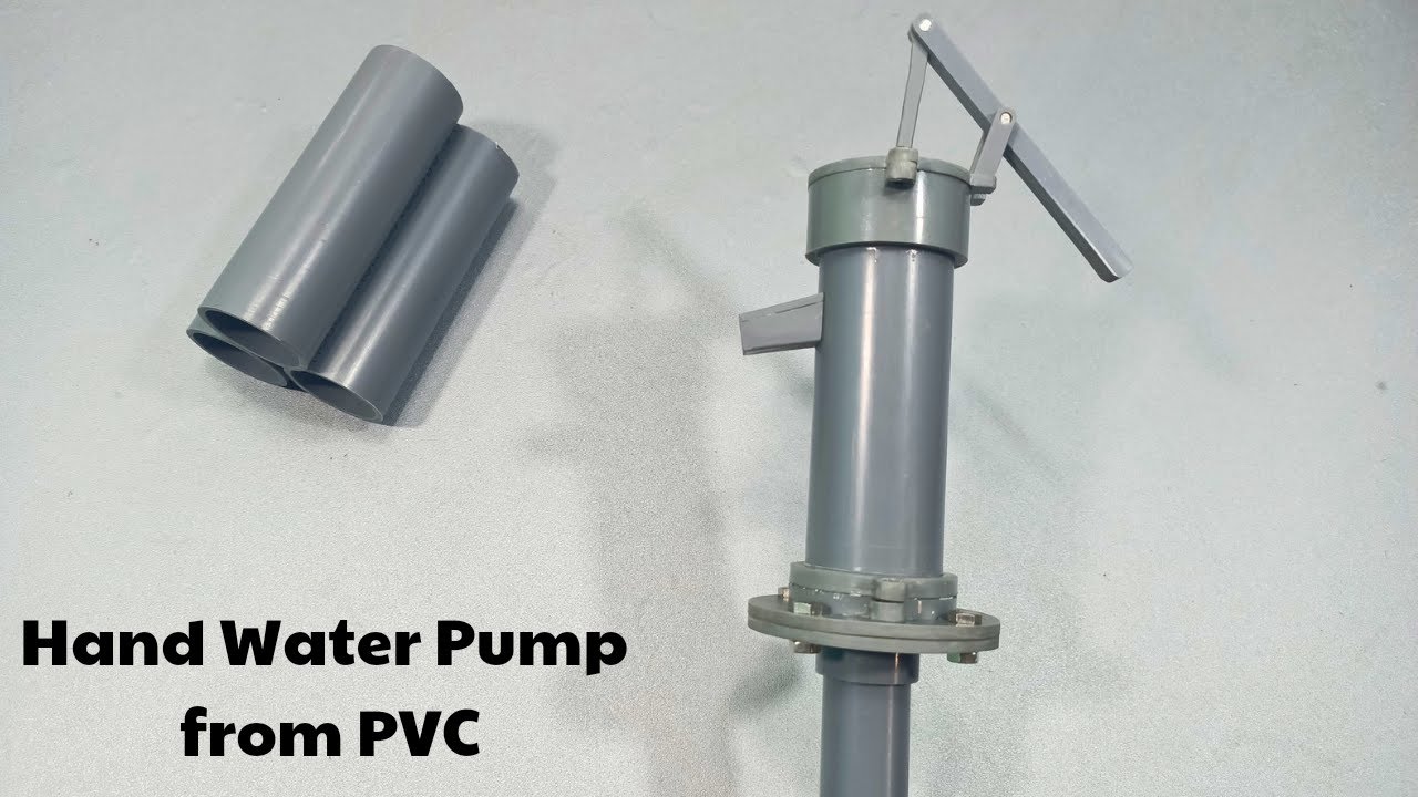 How To Make Hand Water Pump | Ideas And Creative From PVC. - YouTube