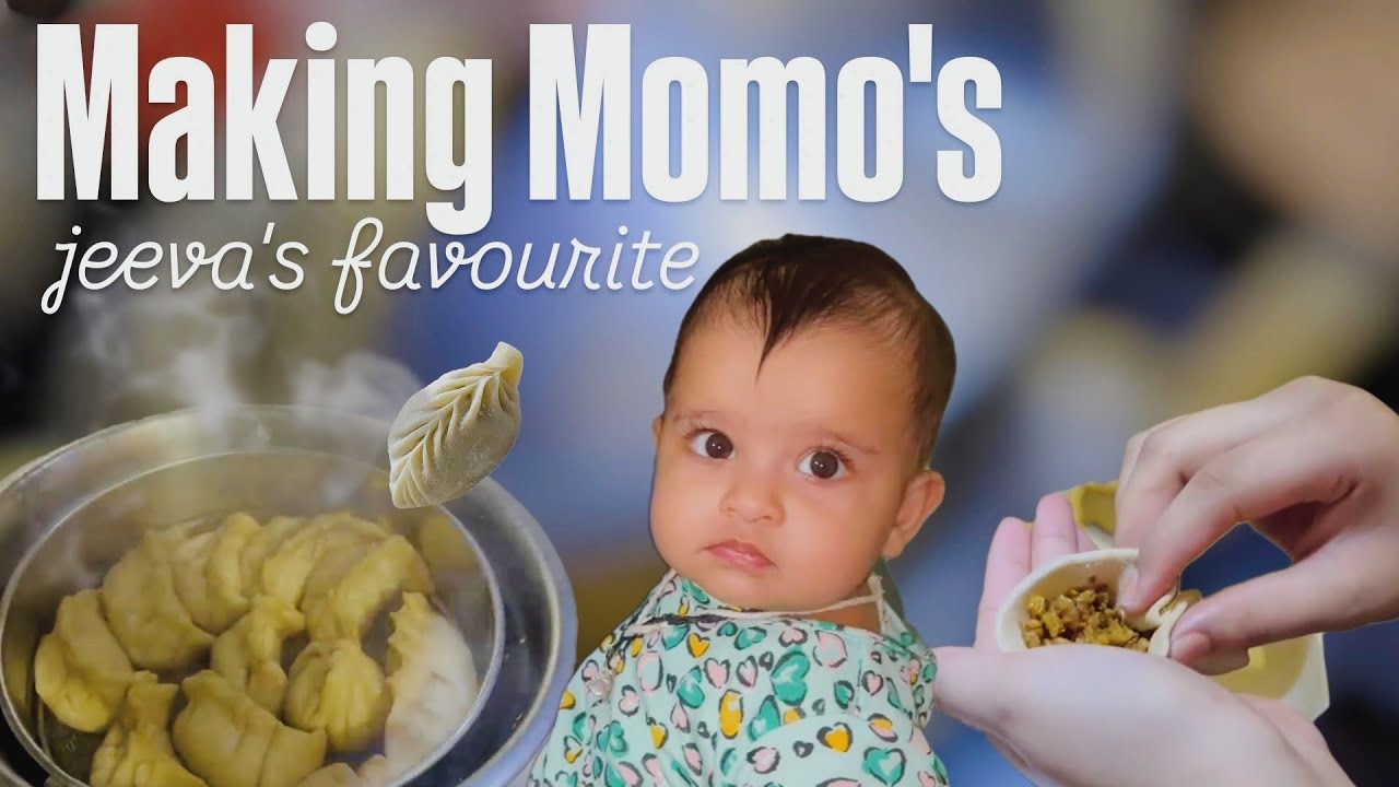 Aate Wale Momo with Family & Jeeva 👨‍👩‍👧‍👦🥟 | Healthy Momo at Home ...