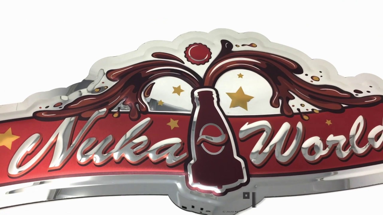 Fallout Nuka World Metal Sign - YouTube