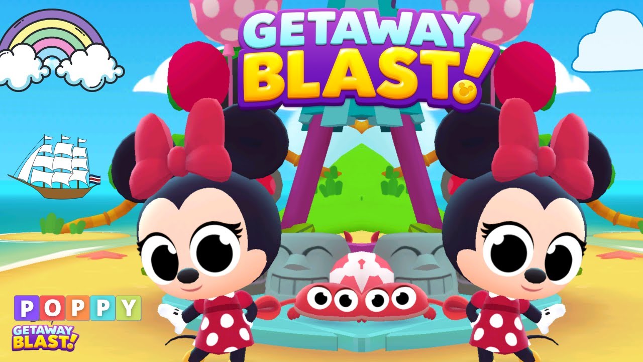 Disney Getaway Blast Game | DISNEY Games | kids Games |Kids Youtube ...