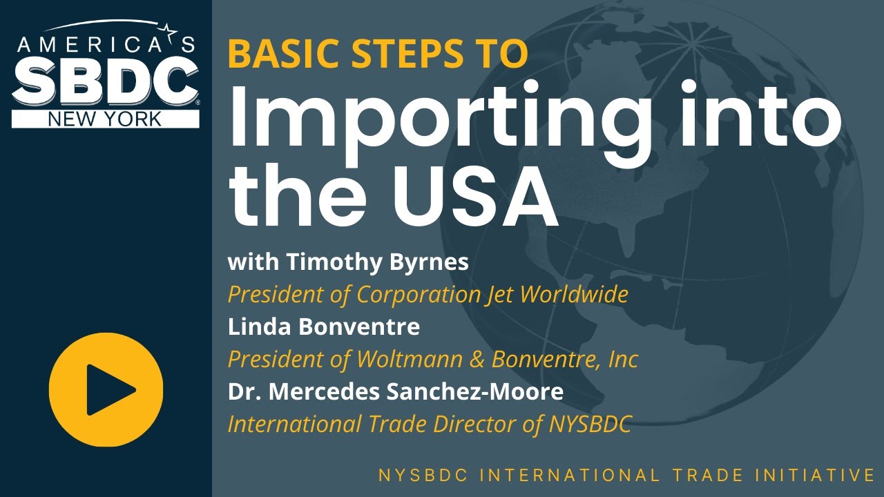 Basic Steps to Importing into the USA - YouTube