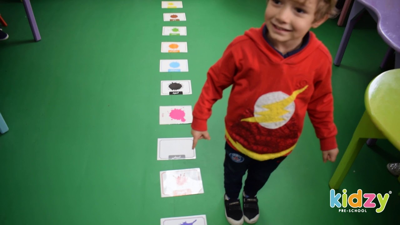 Kidzy Tunisia - English Club - The numbers and colours game - Petite ...