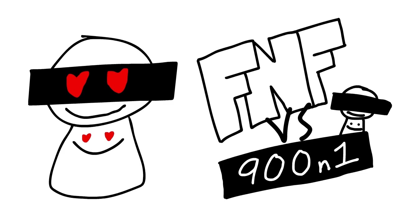900n1 x BYOK Shipping Cute - FNF VS 900n1 - YouTube