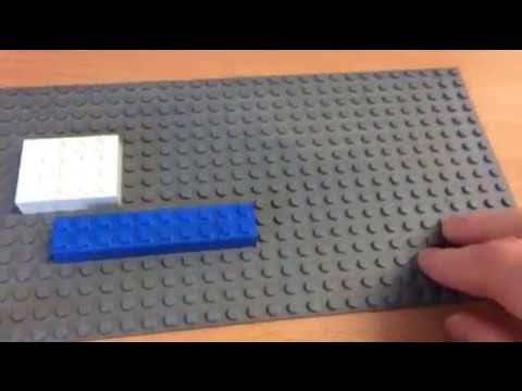 Maths Shapes area and perimeter with Lego - YouTube