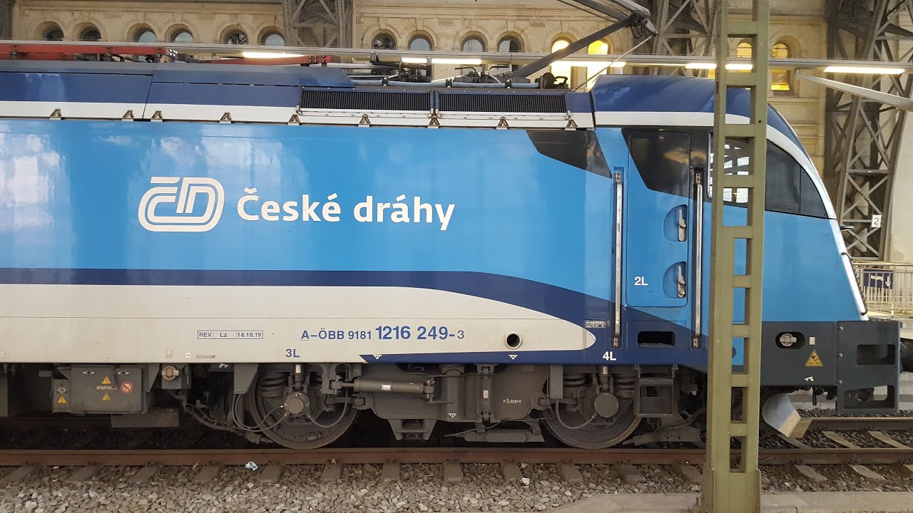 Berlin-Graz ČD-International Railjet in Dresden Hbf: RJ256 Berlin ...