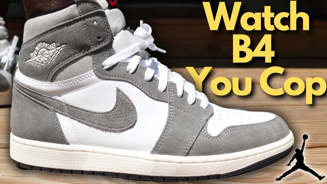 Jordan 1 Washed Black On-Foot Review - YouTube