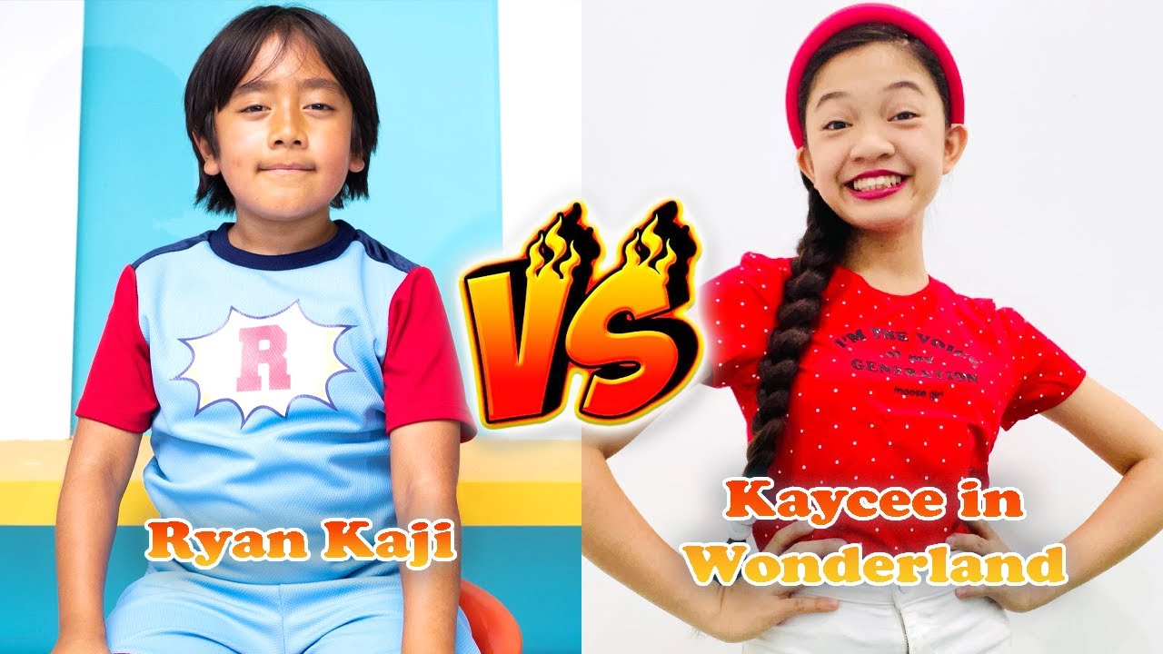 Ryan's World VS Kaycee in Wonderland Transformation 👑 From Baby To 2024 - YouTube