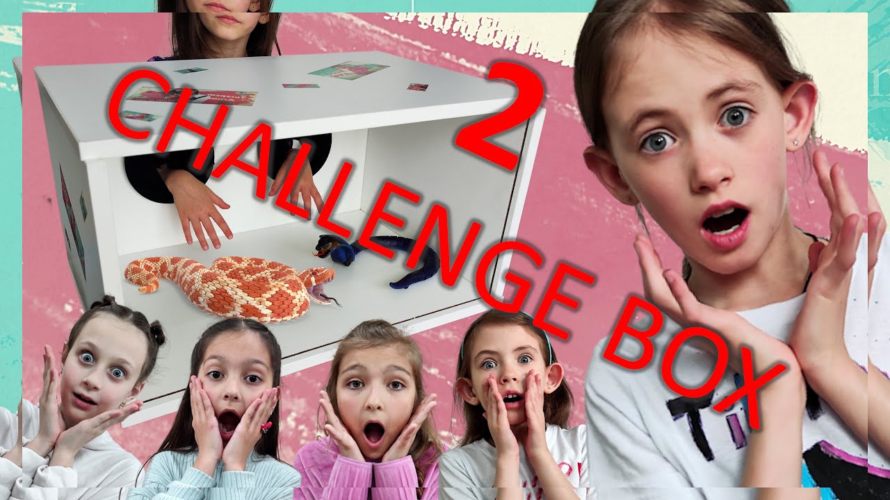 CHALLENGE BOX 2 🙈🐍🐌😲😨🙊🦎 - YouTube