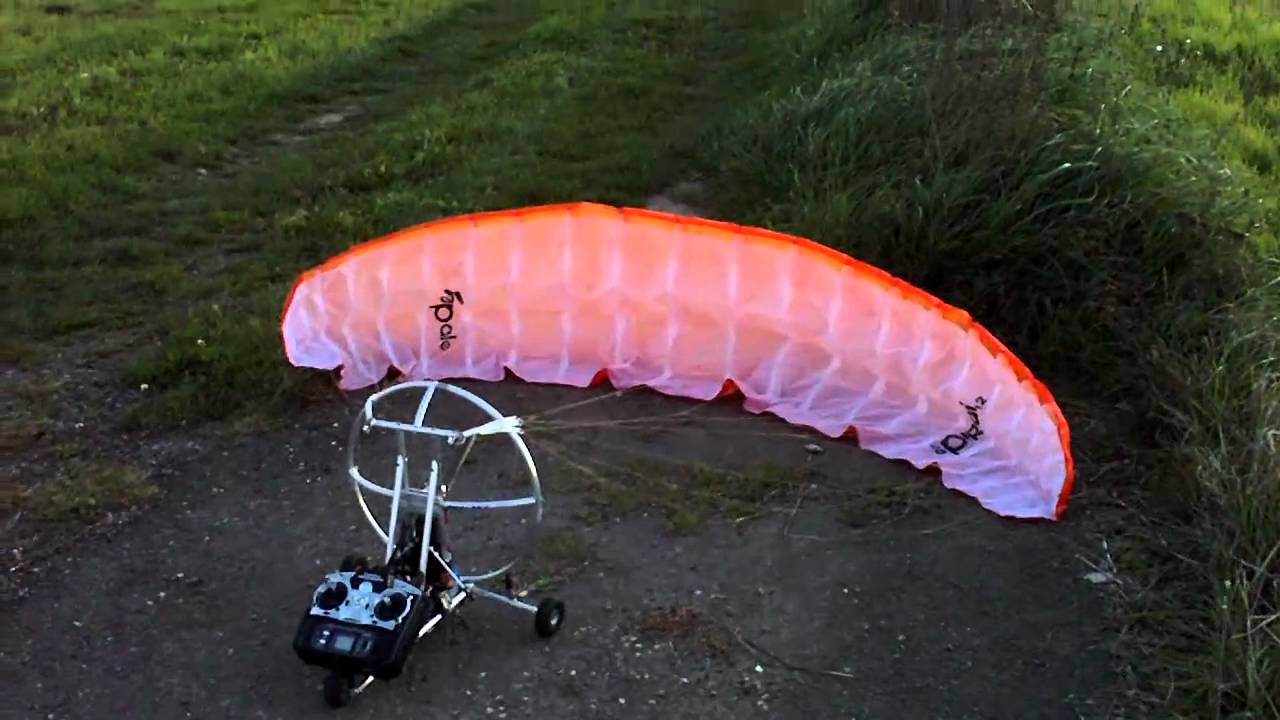 Spiral paramodels parapente rc paramoteur 2 - YouTube