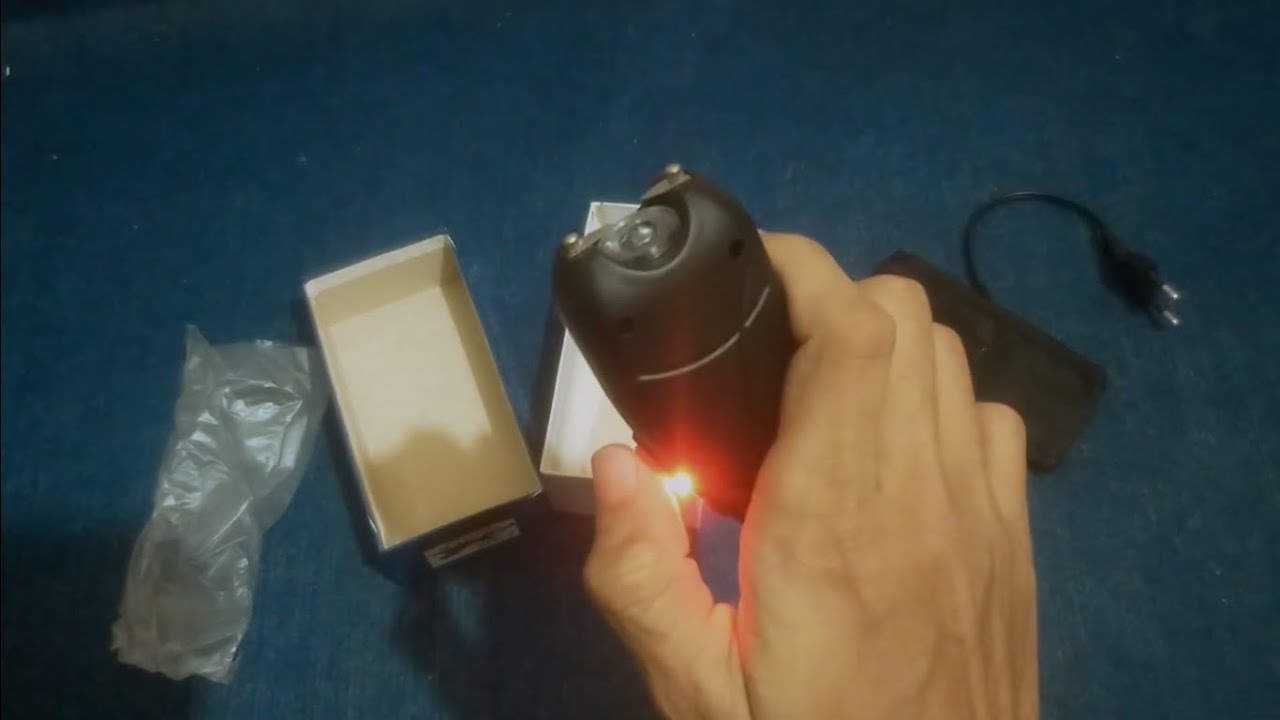 Self Defense 2.5 Million volts ultimate pocket taser Stun Guns - YouTube