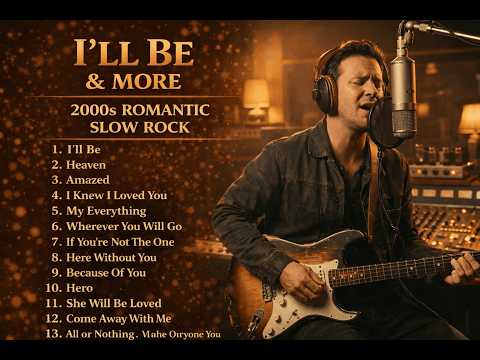 I'LL BE & MORE – 2000s Romantic Slow Rock Love Songs