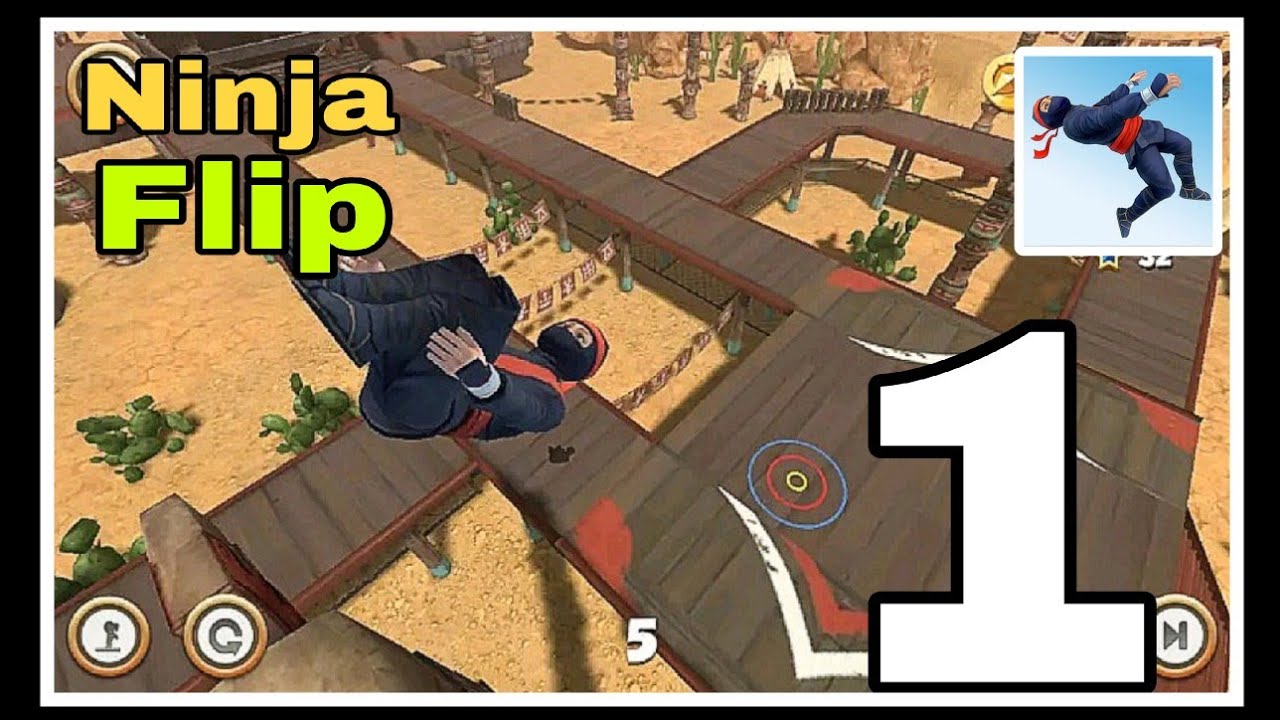 Ninja Flip Gameplay Android Part-1|Gaming Time - YouTube