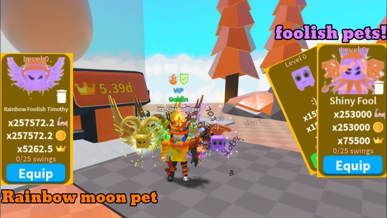 ⚔️Saber simulator|🃏Foolish Pets New class🌟Golden royalty🌟And New🏝 ...