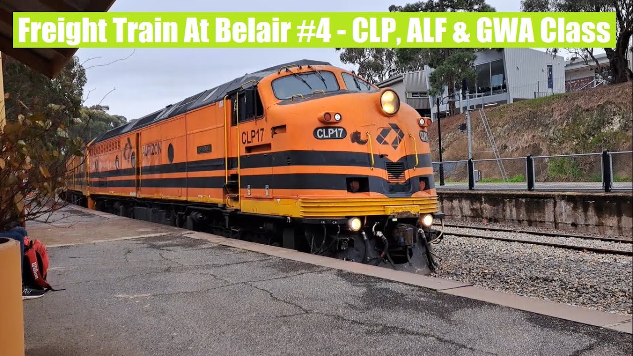 Freight Train At Belair #4 - CLP, ALF & GWA Class - Grain Train ...