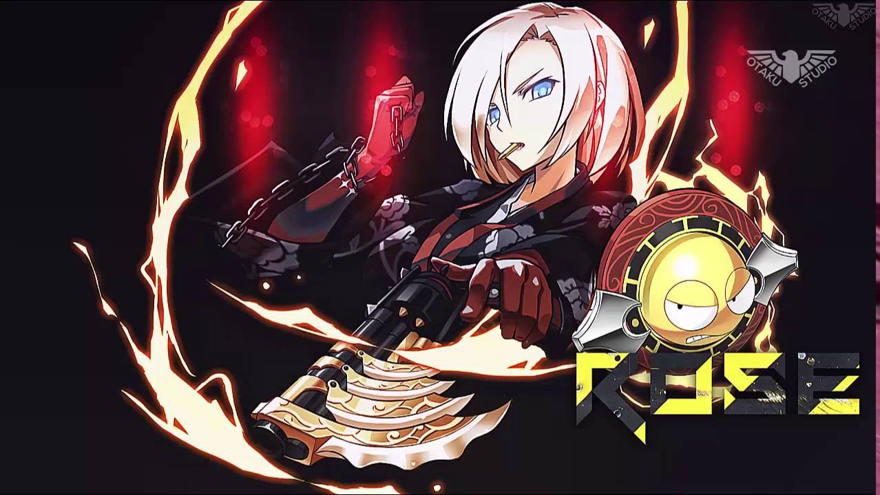 Rose CR Elsword Wallpaper SpeedArt By Otaku Studio - YouTube