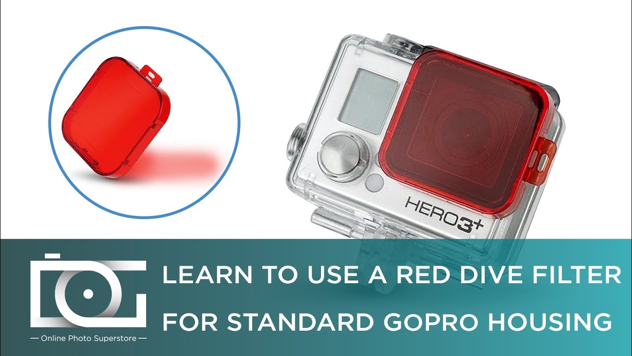 RED FILTER FOR GOPRO CAMERAS | Learn to Use an Red Dive Filter for ...