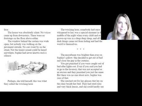 "The BFG" Chapter 1 Read Aloud with Text - YouTube
