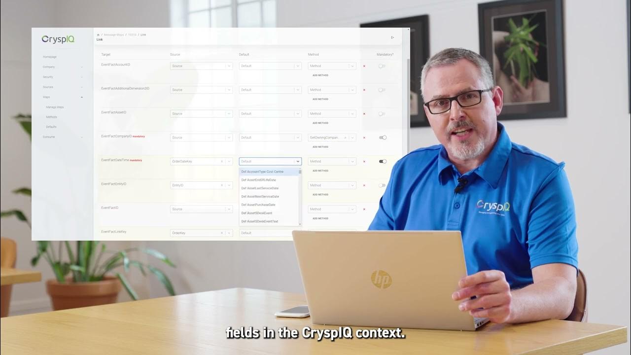 CryspIQ Source to Target Mapping - YouTube