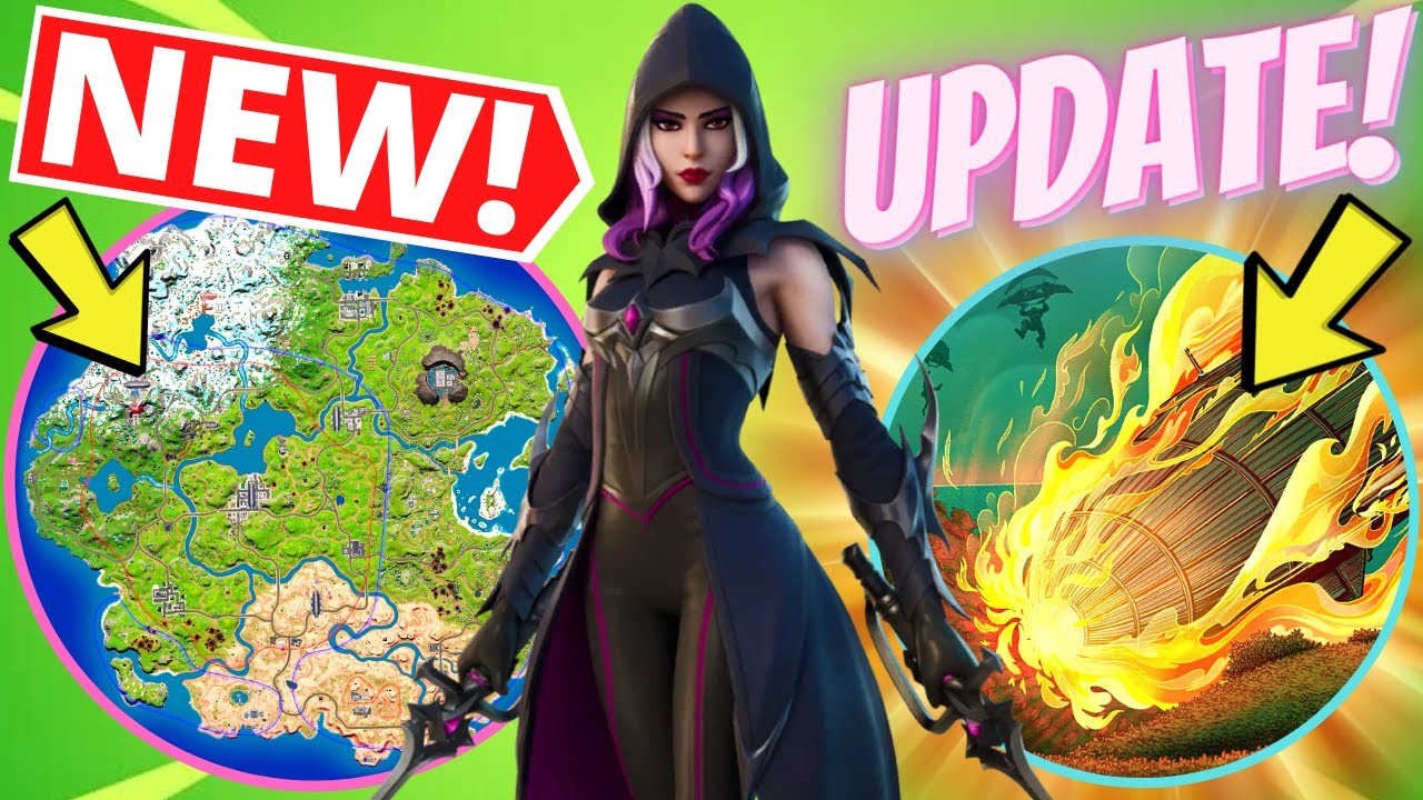 Fortnite *CONTENT UPDATE* IO Blimps Destroyed! 💥 (Sorina Skin, Single ...
