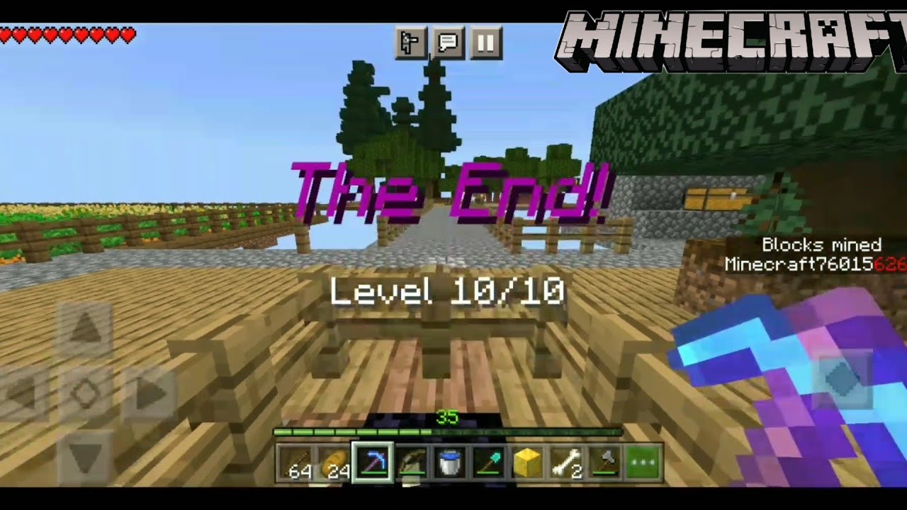 Minecraft one block end Minecraft end mine new video ...
