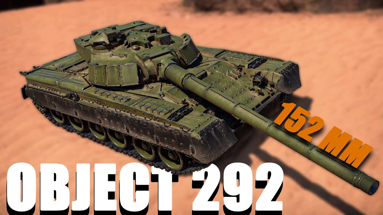 This gun is BIG 🥵 | Object 292 - New Event Vehicle | War Thunder - YouTube