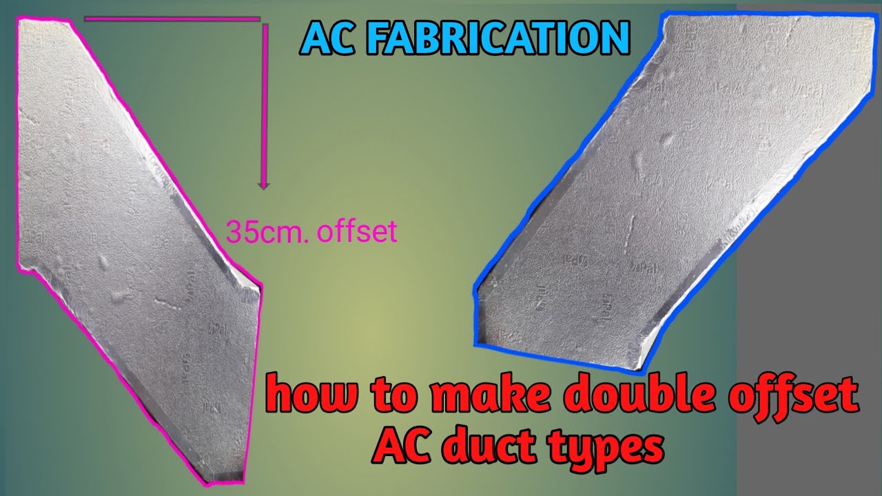 how to make double offset||pre insulated double offset|| - YouTube