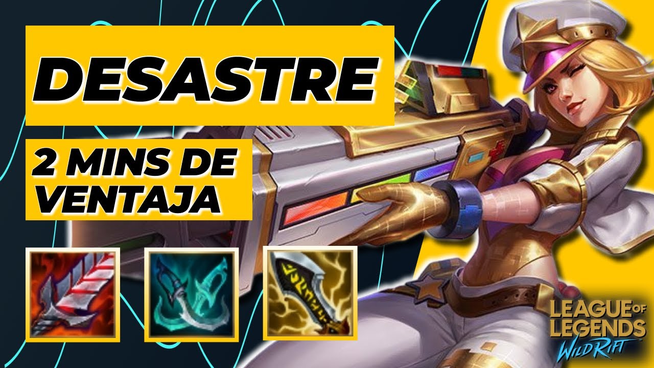 El Juego No Me Deja Entrar a la Partida | Caitlyn ADC | Lol Wild Rift ...