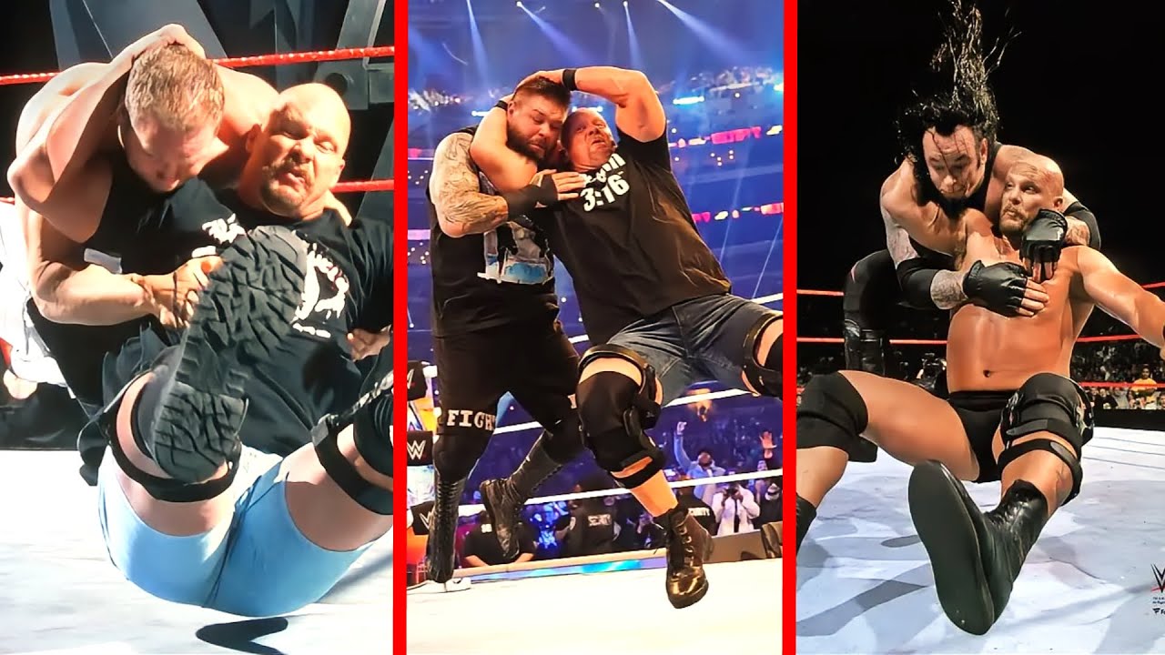 WWE Stone Cold Most Incredible Steve Austin Stunner Collection 1996 ...