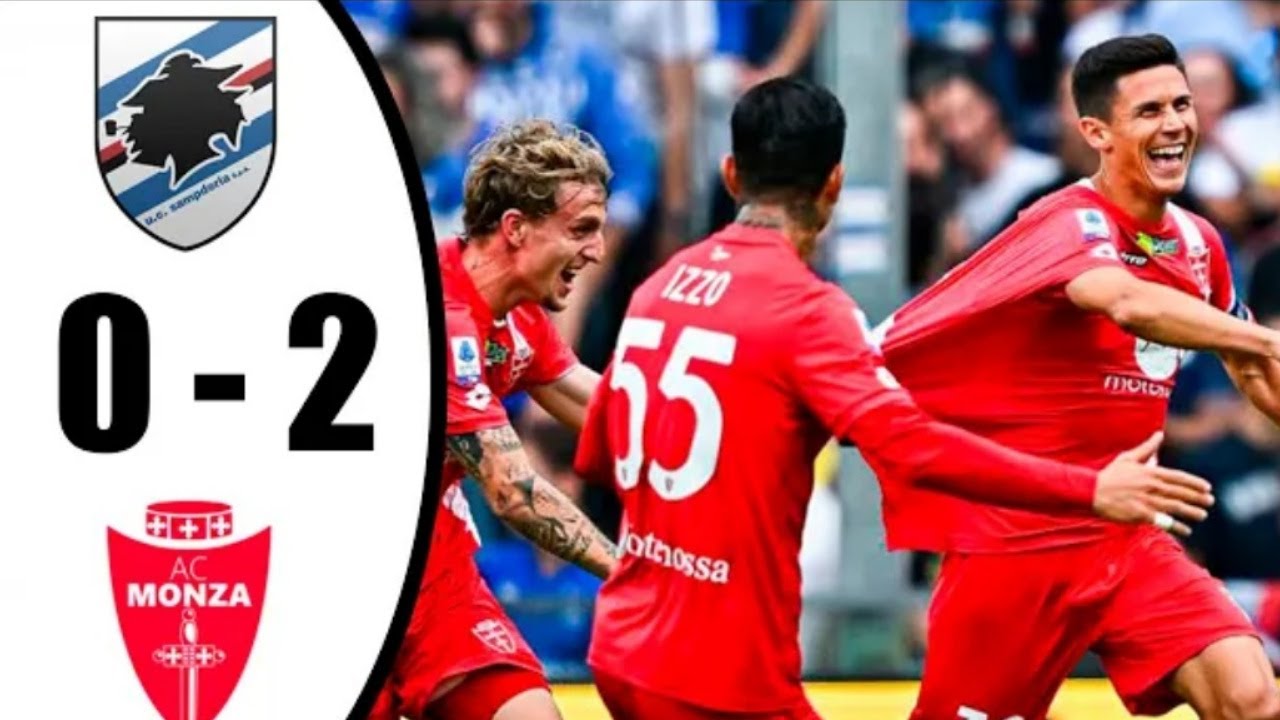 Sampdoria vs Monza 3-0 _ Serie A _ Extеndеd Hіghlіghts _ All Gоals 2022 ...