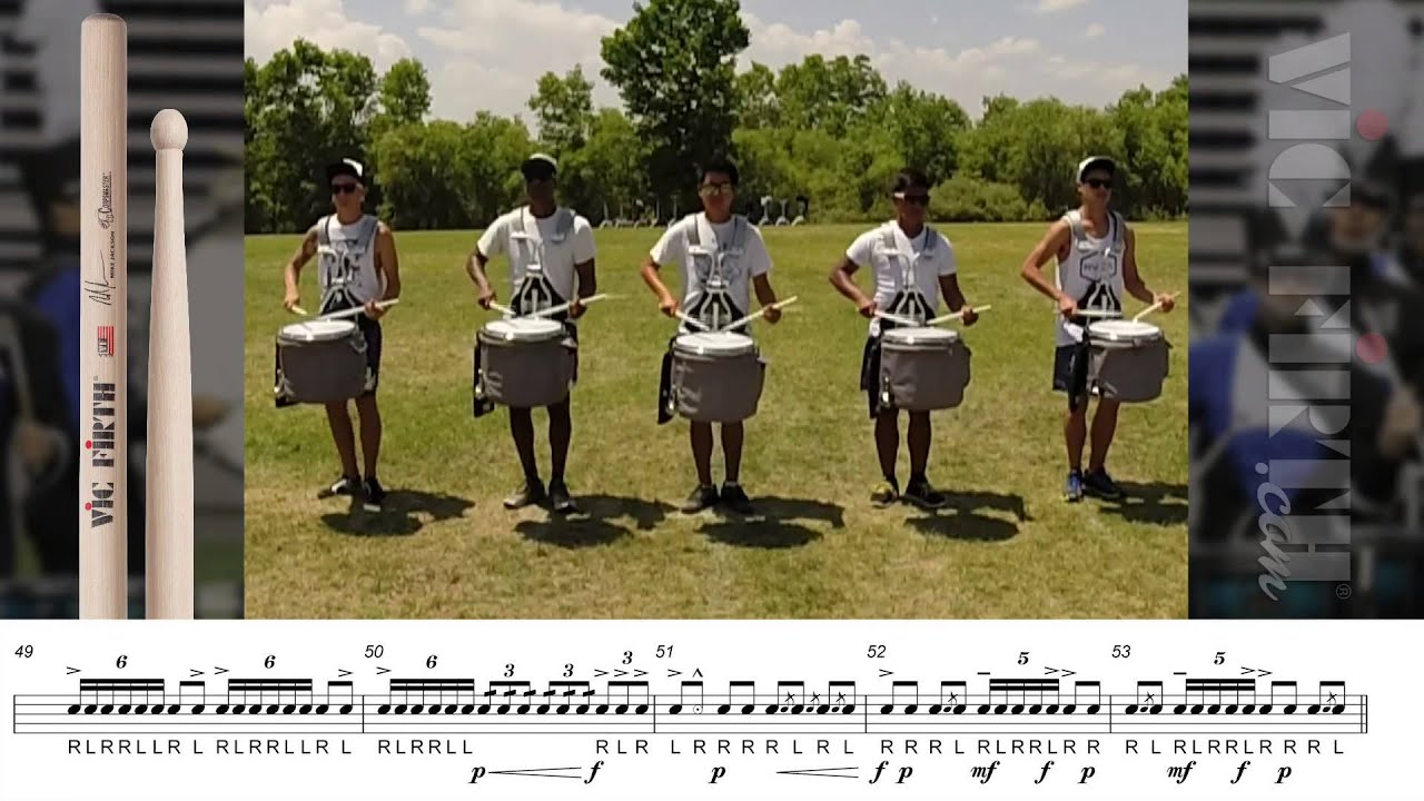 2014 Blue Knights Snare Line - LEARN THE MUSIC! - YouTube