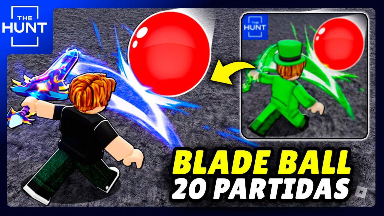 THE HUNT: COMO CONSEGUIR A BADGE DE BLADE BALL!! - YouTube