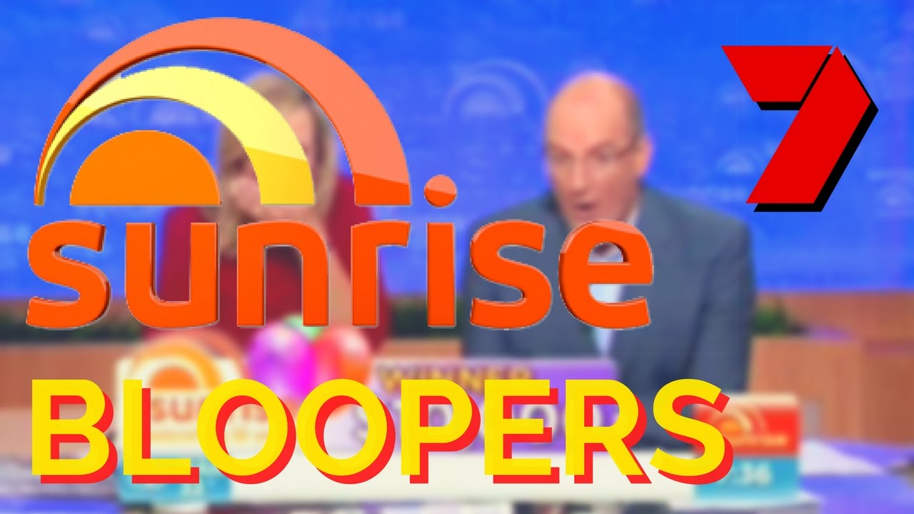 Best Bloopers & Fails on Sunrise - Channel 7 - YouTube