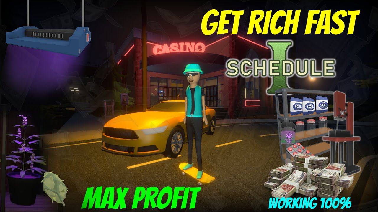 Get Rick FAST in Schedule I 💸 | 5 Tricks They Don’t Tell You (100% ...