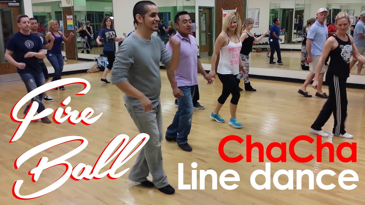 Oui Dance 2 Fireball Cha Cha Line Dance - YouTube