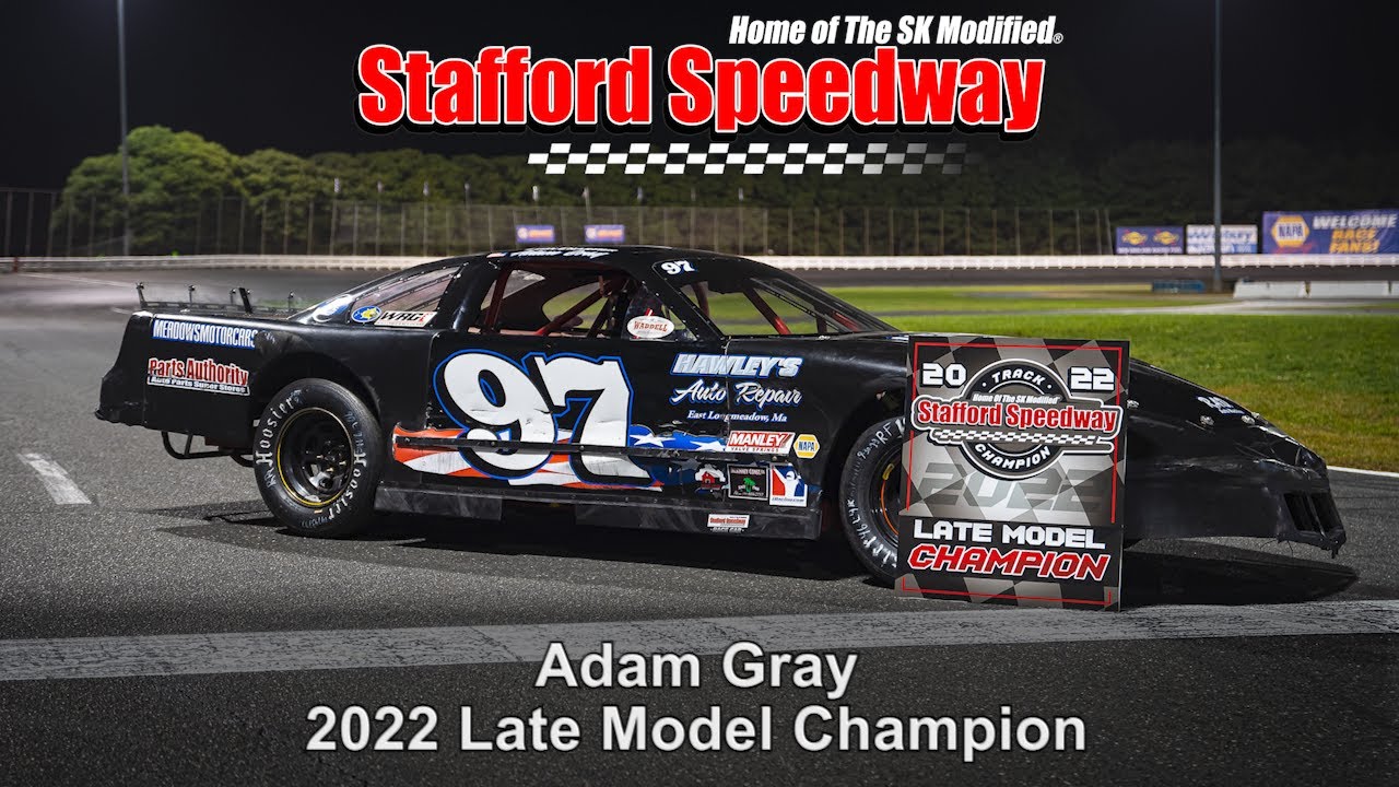 Adam Gray - 2022 Late Model Champion - YouTube