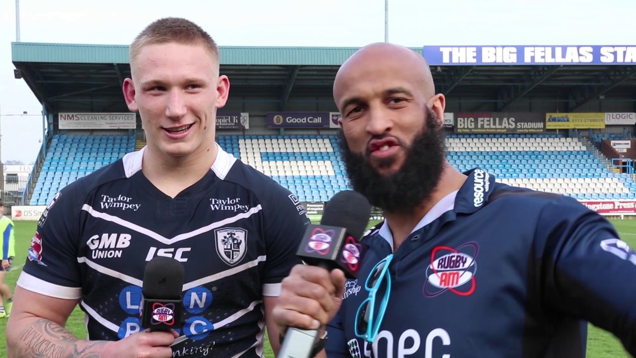 Featherstone 38-18 London: Post-match with Anthony Thackeray & Mikolaj ...