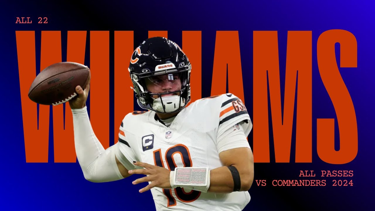 Caleb Williams vs. Washington Commanders All-22 Film - YouTube