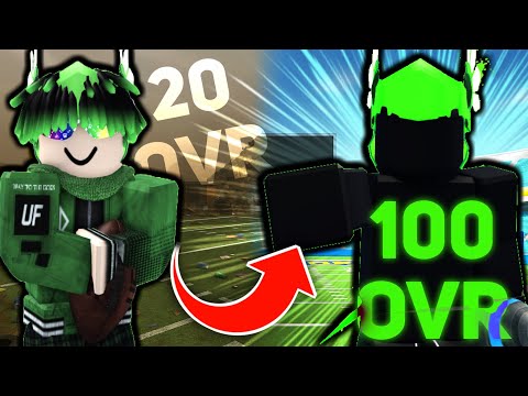 My Full Journey to 100 OVR in NFL Universe Football!