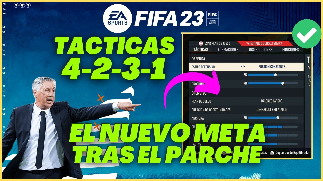 ¡nuevo Meta Tacticas 4231 Tras El Ultimo Parche Fifa 23 Youtube