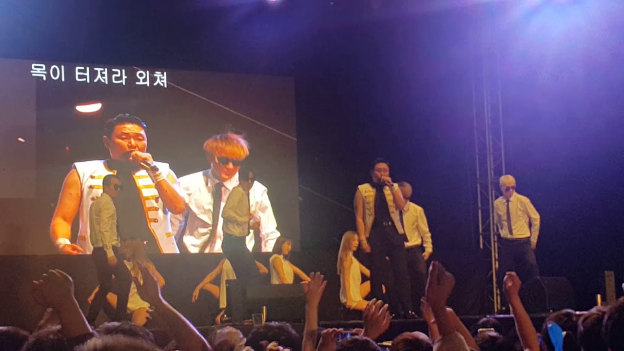 싸이 - right now 상지대 축제 psy right now - YouTube